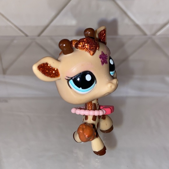 Littlest Pet Shop | Toys | Rare Lps Pretty Pairs Pets 2348 Giraffe ...